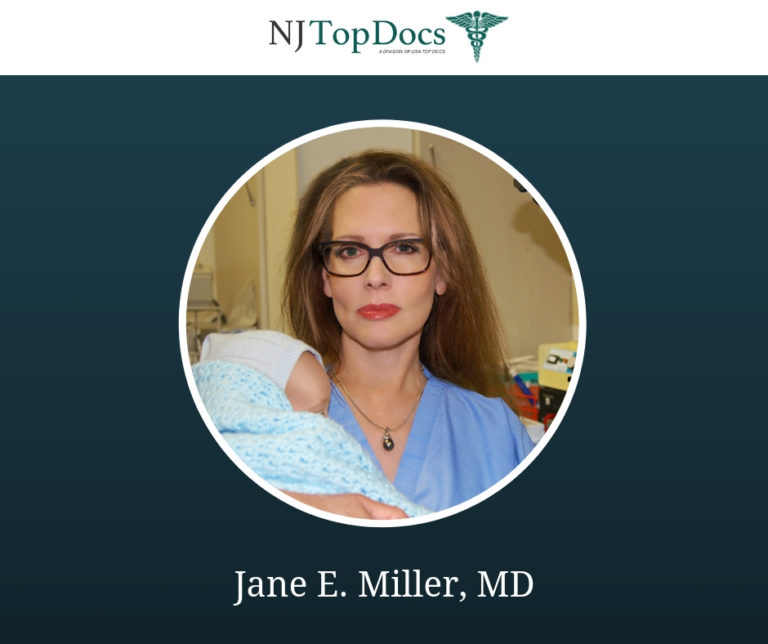 NJ Top Docs Proudly Presents Jane E. Miller, MD For 2018
