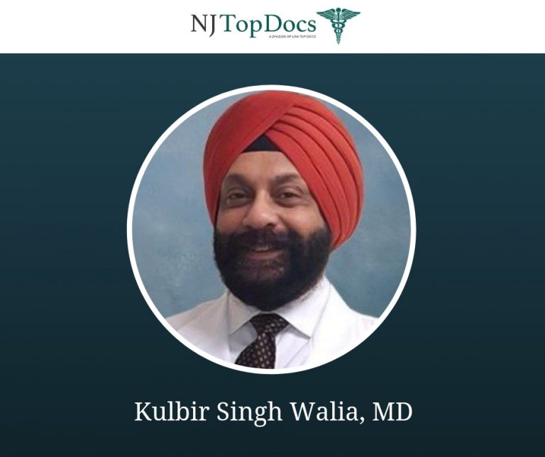 NJ Top Docs Awards Dr. Kulbir Walia of Premier Pain Center for 2024