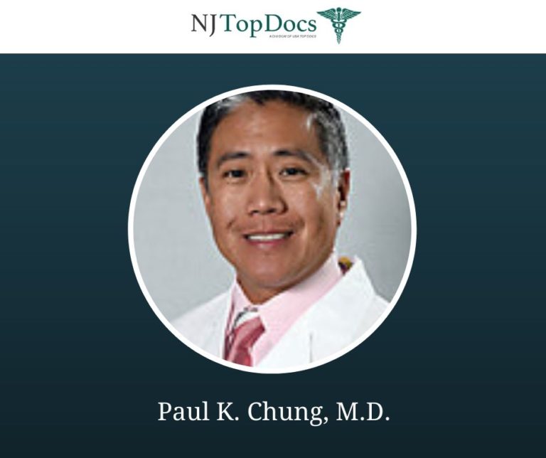 Dr. Paul K. Chung of Hackensack Meridian Health Named NJ Top Doc