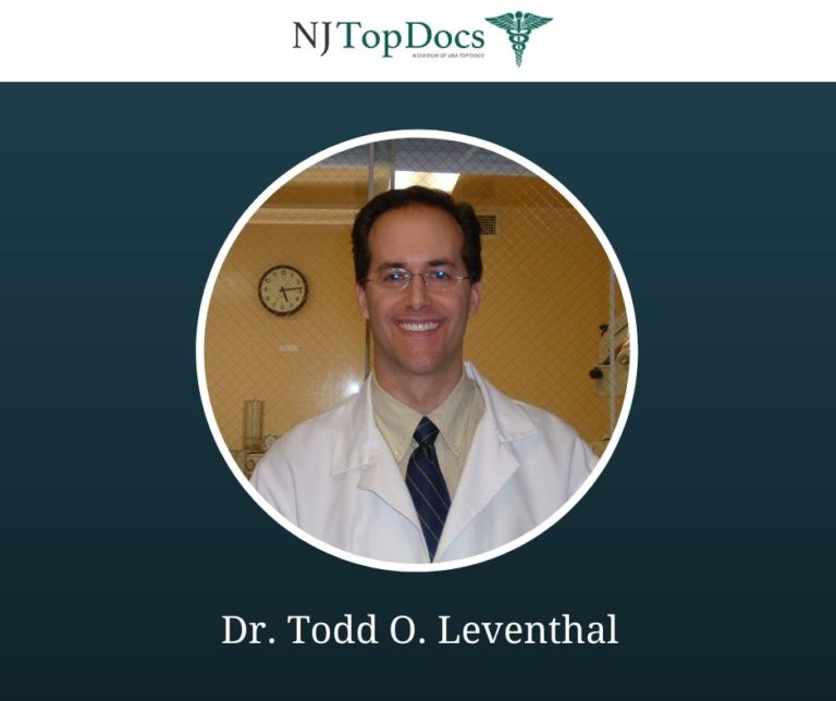 Ophthalmologist, Dr. Todd O. Leventhal Named NJ Top Doc