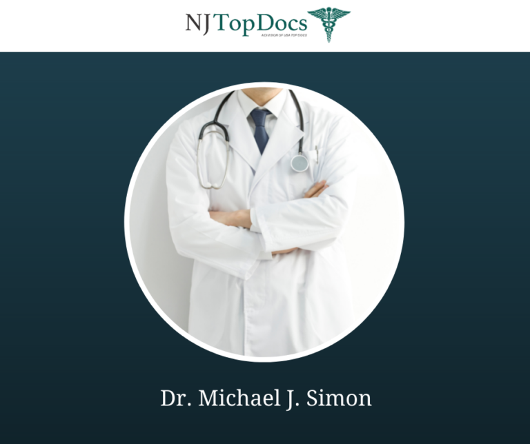 Board Certified Internist, Dr. Michael J. Simon Named NJ Top Doc