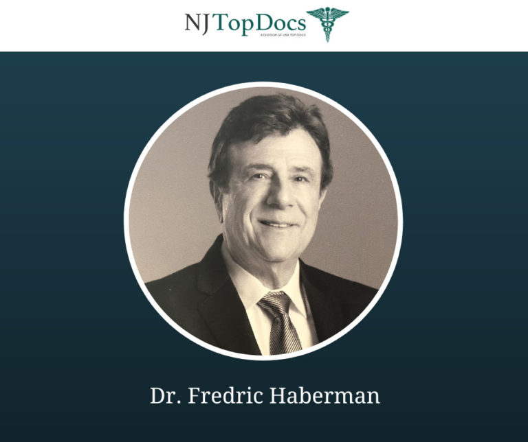 Board Certified Dermatologist, Dr. Fredric Haberman Named 2023 NJ Top Doc