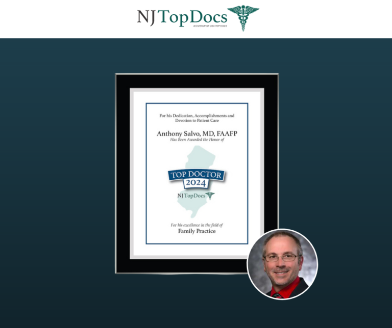 NJ Top Docs Reviews and Approves Dr. Anthony Salvo For 2024 - NJ Top ...