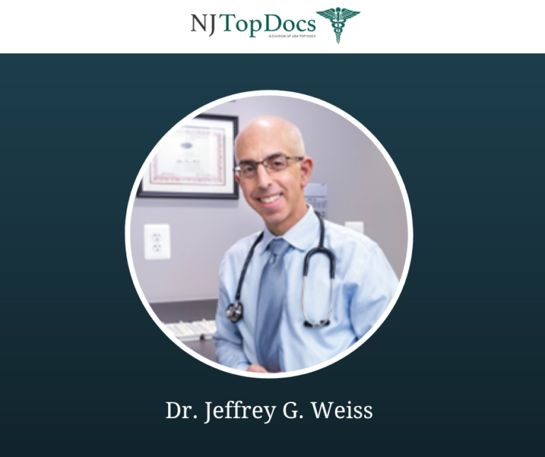 Dr. Jeffrey G. Weiss Earns 2025 NJ Top Doc Distinction